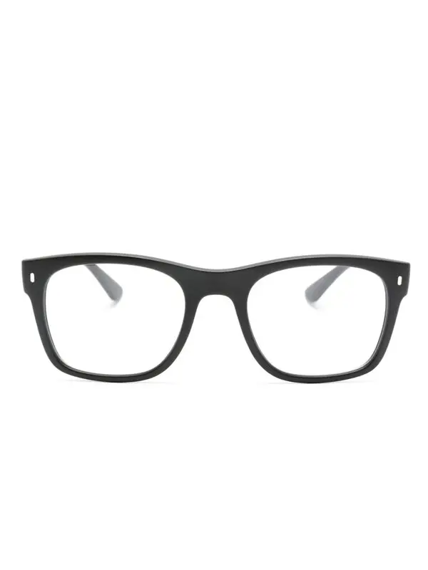 Ray-ban Logo-plaque Square-frame Eyeglasses