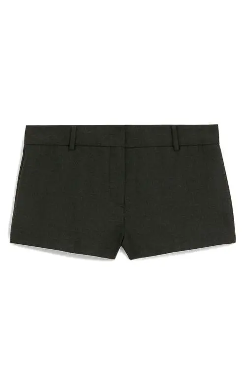 Mango Flat-front Shorts
