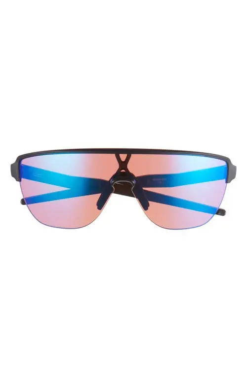 Oakley Corridor Prizm™ Shield Sunglasses - Shiny Black