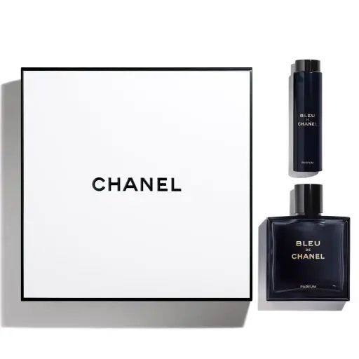 Chanel Bleu De 3.4 Fl. Oz. Parfum Twist And Spray Set - One-color ...