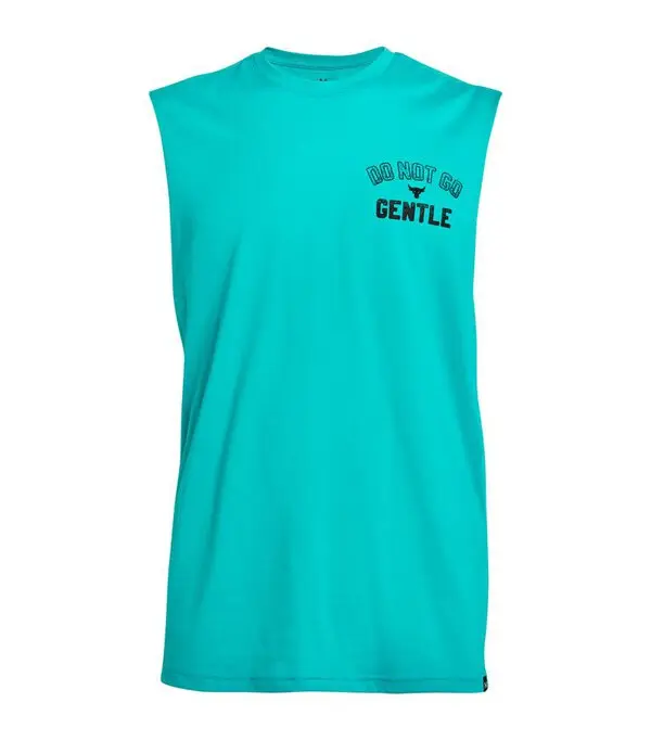 Under Armour Project Rock Tank Top - Green | Editorialist