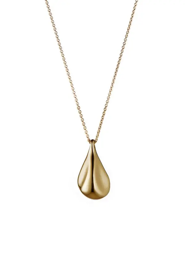 OTIUMBERG Fluid Pebble 14kt Vermeil Pendant Necklace - Gold