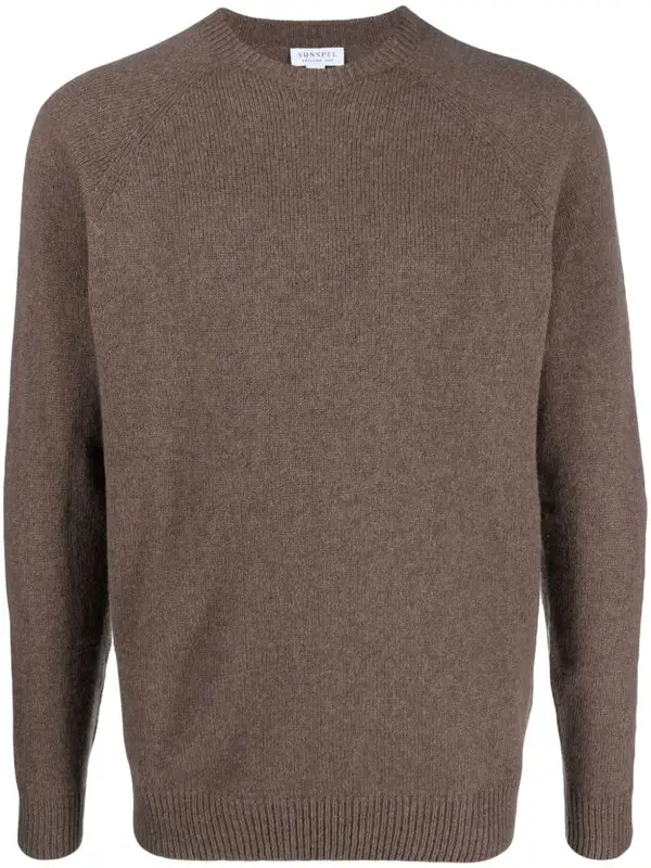 Sunspel Crew-neck Wool Jumper