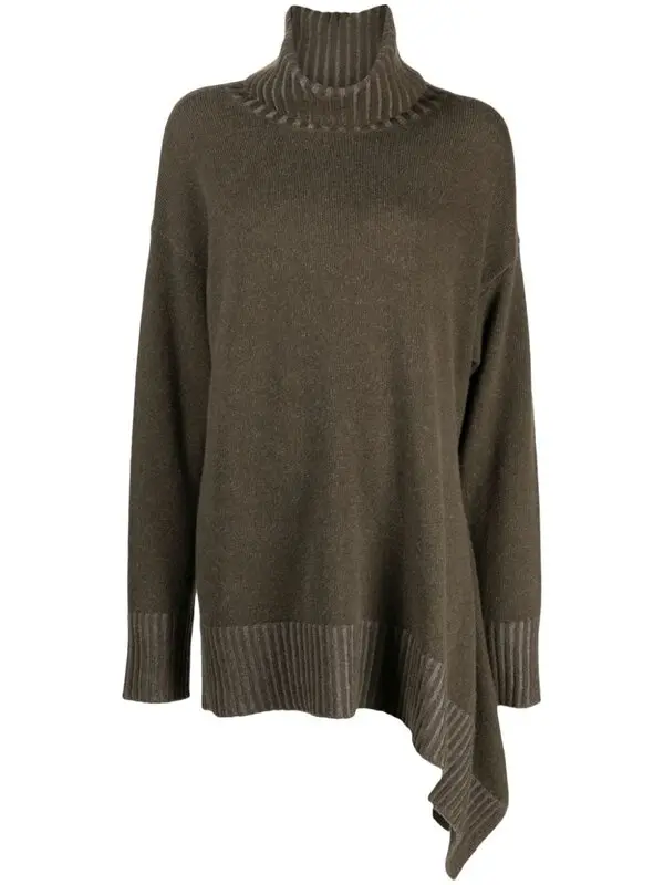 ZIGGY CHEN Roll-neck Wool Jumper
