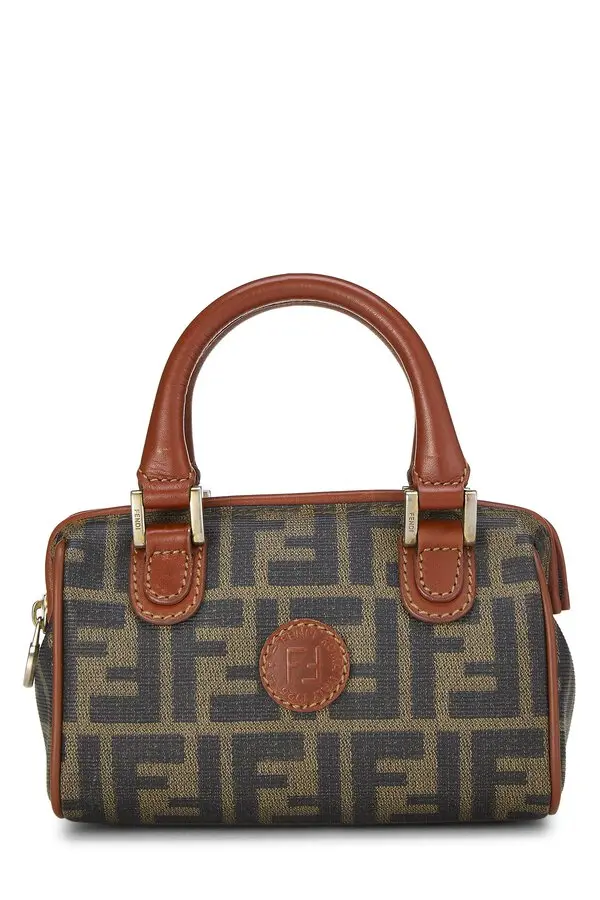 Fendi Zucca Coated Canvas Handbag