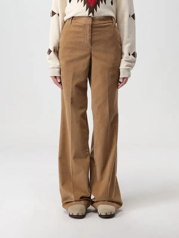 Jacob Cohen Wide Leg Trousers - Brown