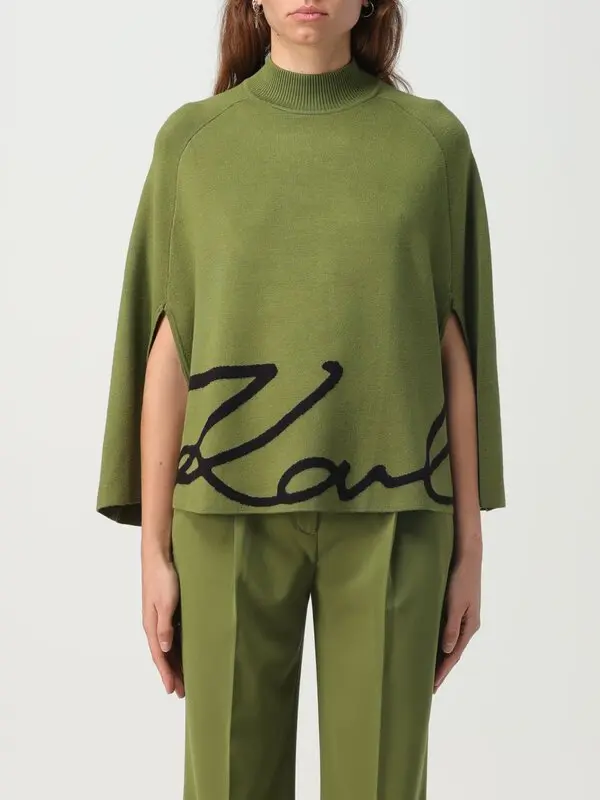 Karl Lagerfeld Cape - Green