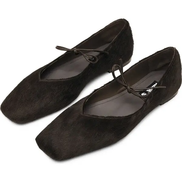 ALOHAS Sway Ballet Flat - Brown/brown