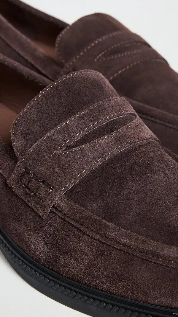 Intentionally Blank Brown Marblehead Loafers