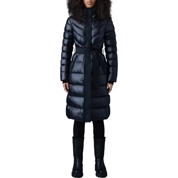 Mackage Coralia Hooded Down Coat - Black