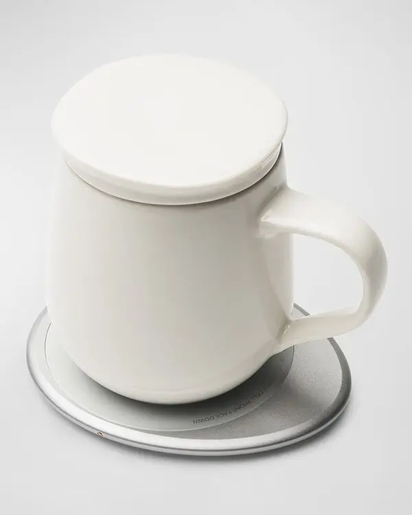 OHOM Ui Self-heating Ceramic Mug - Jasmine White