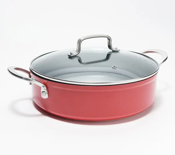 COOK'S ESSENTIALS As Is Forged Aluminum 4-qteveryday Pan - One-color ...