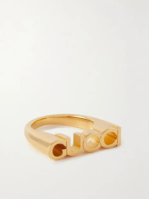Gucci Tone Logo Ring
