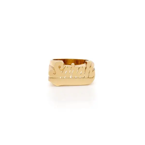 Sarah Chloe Anya Name Ring