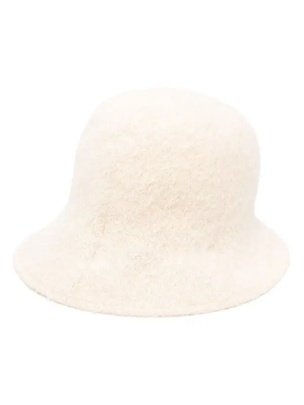 Cfcl Luxe Asymmetric Hat In Neutrals - 63% Off | Editorialist