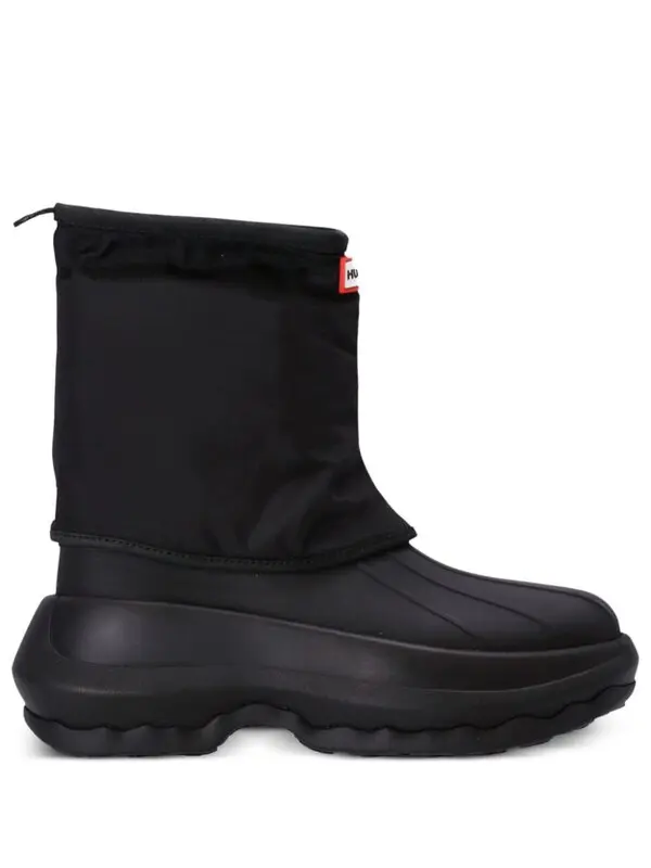 Kenzo X Hunter Logo-patch Boots - Black