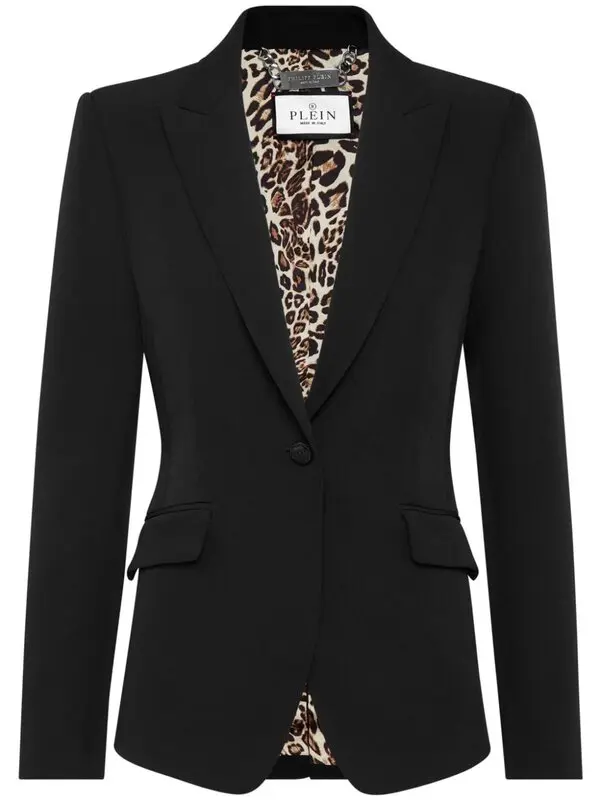 Philipp Plein Peak-lapel Single-breasted Blazer