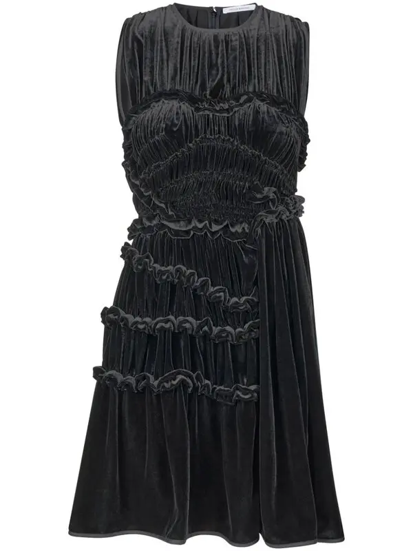 Cecilie Bahnsen Uki Pleated Midi Dress