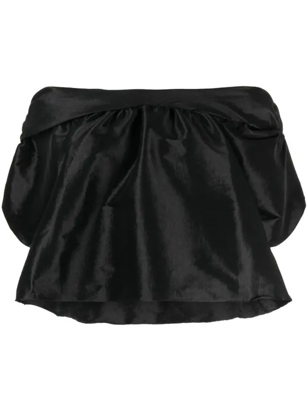 KIKA VARGAS Ama Off-shoulder Top