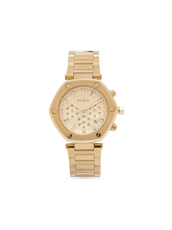 Philipp Plein The Hexagon 42mm Watch - Gold