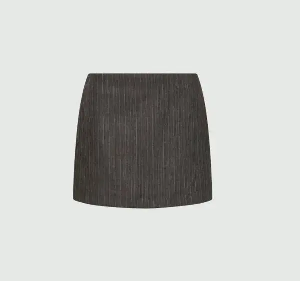 Marella Skirt 100% Wool - Brown