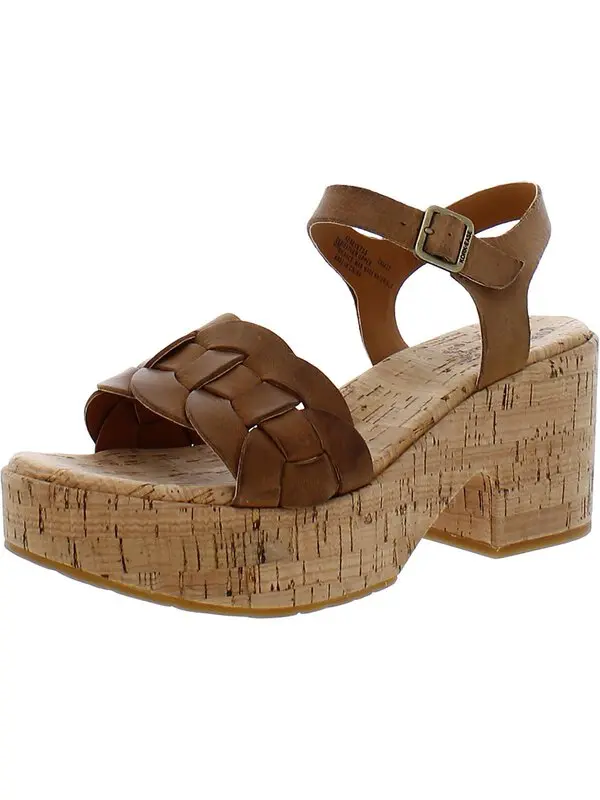 Buy KorkEase Tatiana Leather Cork Platform Sandals Brown At 26 Off Editorialist