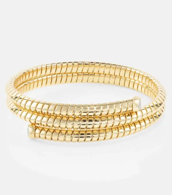 Marina B Trisolina Triple Bangle With Diamonds