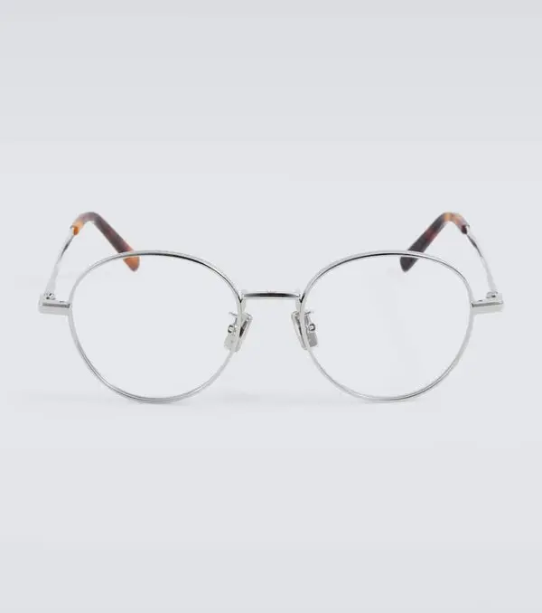 Dior Cd Diamondo R3u Round Glasses - Silver