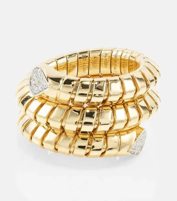 Marina B Trisola 18kt Diamond Ring