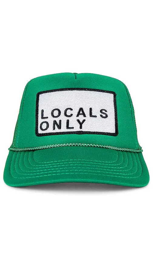 FRIDAY FEELIN Locals Only Cap - Green