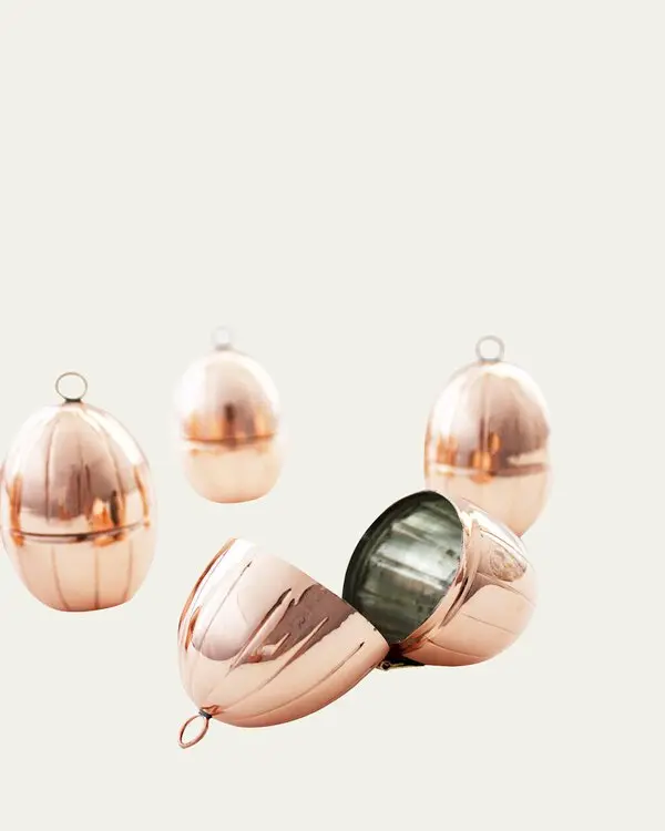 COPPERMILL KITCHEN Vintage Inspired Fluted Eggs, Set Of 4