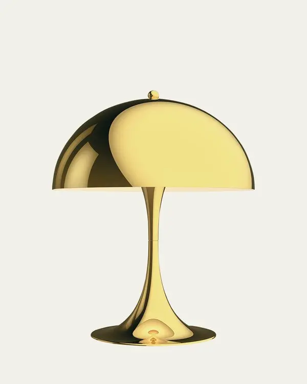 LOUIS POULSEN Panthella 320 Table Lamp, Metalized Brass