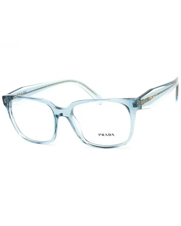 Buy Prada Pr 17zv 54mm Optical Frames - Blue At 65% Off | Editorialist
