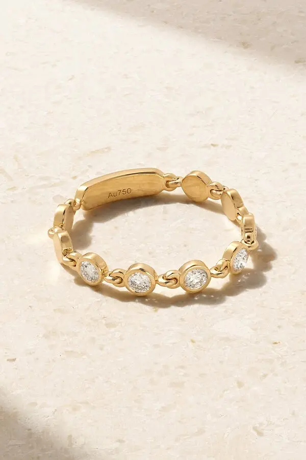 Messika D-vibes Small 18-karat Diamond Ring