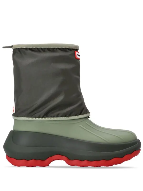 Kenzo X Hunter Logo-patch Boots - Green