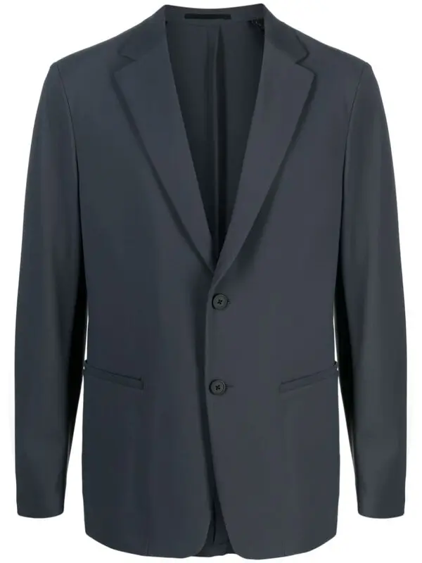 Theory Clinton Single-breasted Blazer - Blue