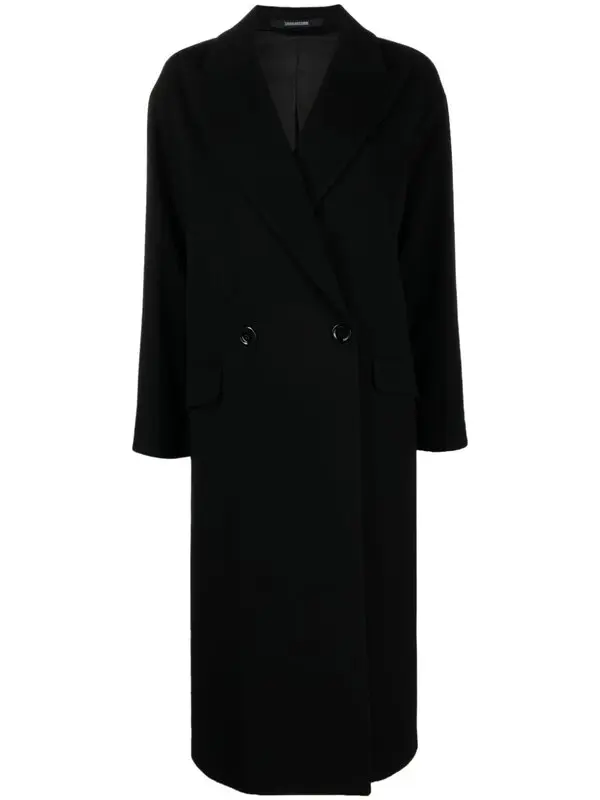 Tagliatore Double-breasted Wool-cashmere Coat