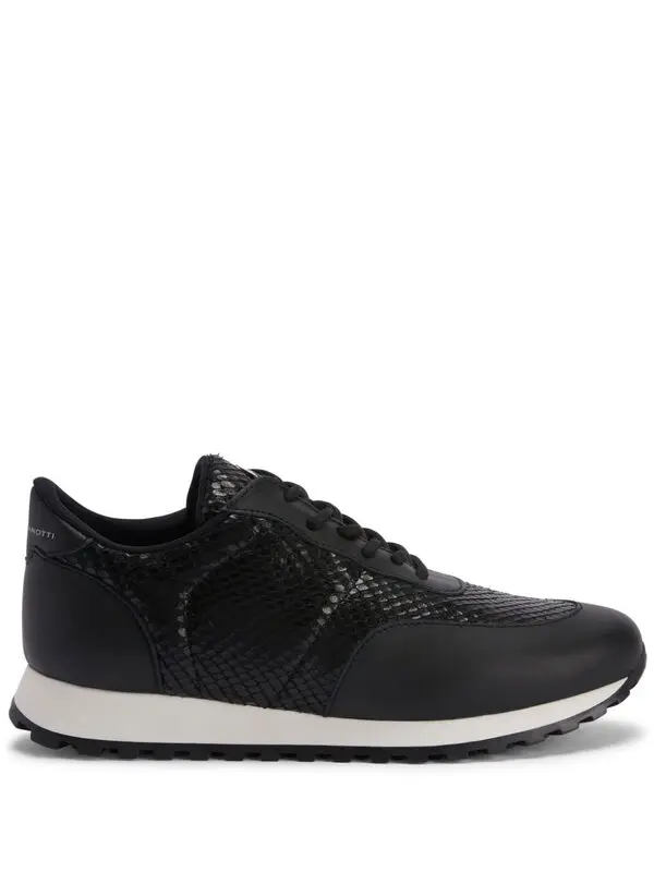 GIUSEPPE ZANOTTI Jimi Running Sneakers - Black