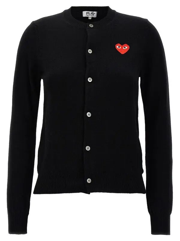 Buy Play Comme Des Garcon Sweaters - Black At 33% Off | Editorialist