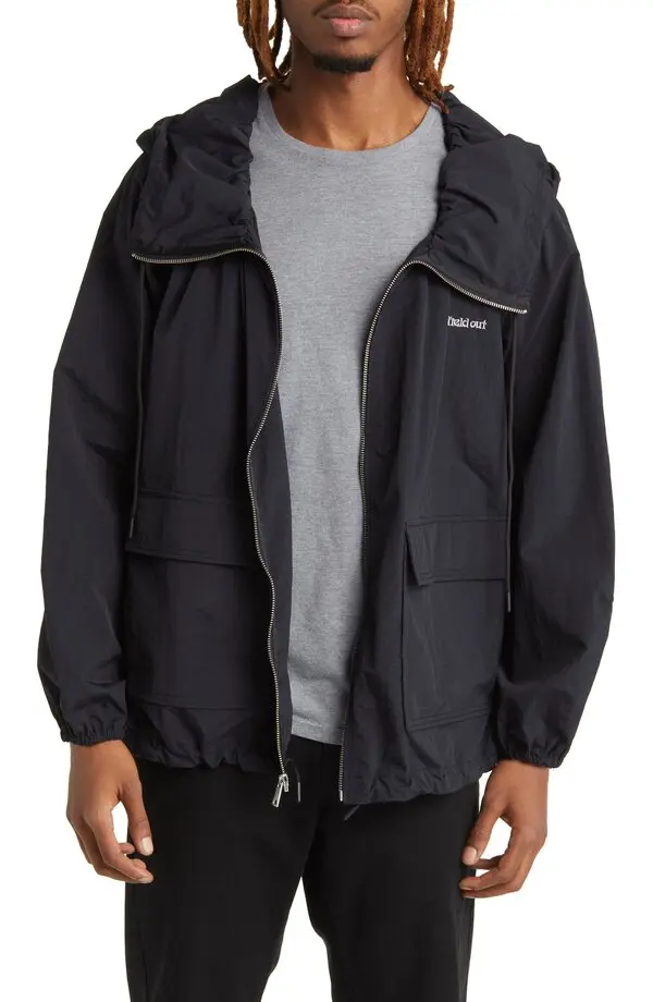 AFIELD OUT River Oversize Windbreaker - Sea Foam | Editorialist