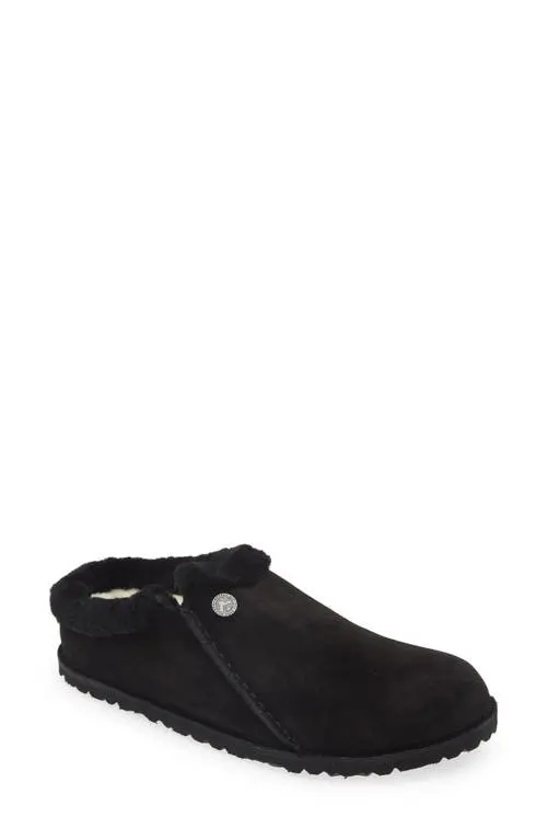 BIRKENSTOCK Zermatt Shearling Slipper - Black