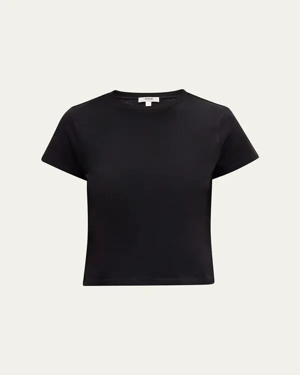 AGOLDE Adine Tee - Black