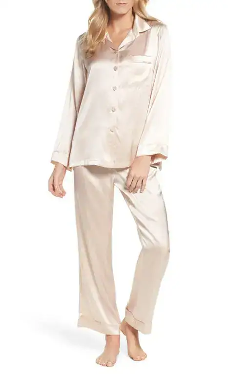 Papinelle Silk Pajamas Romance Editorialist