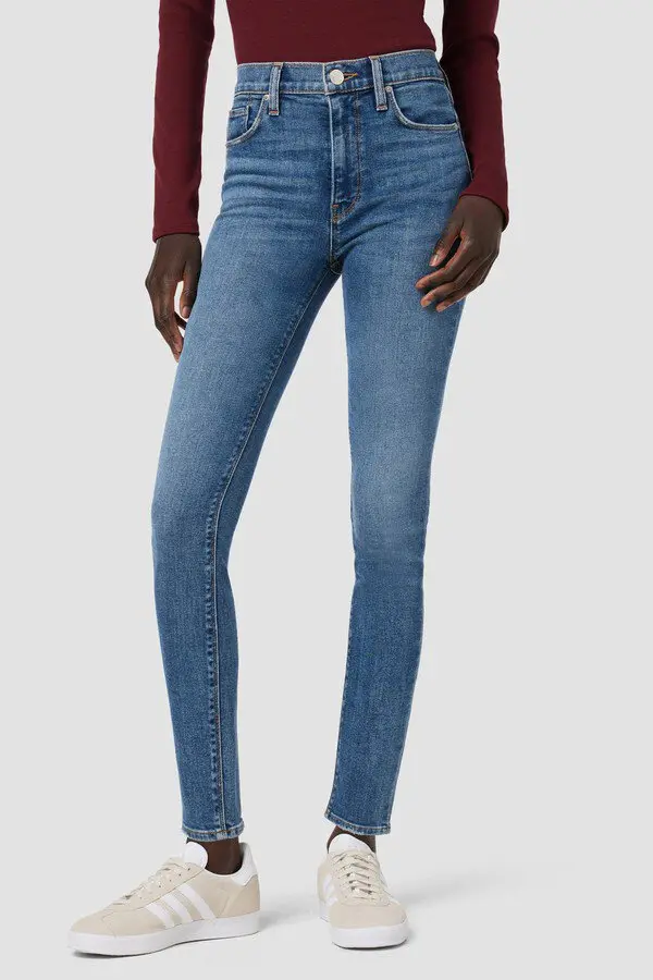 Hudson Jeans Barbara High-Rise Super Skinny Ankle Jean Denim