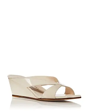 Buy STUART WEITZMAN Miami Wedge Slide Sandals - Adobe At 70% Off ...