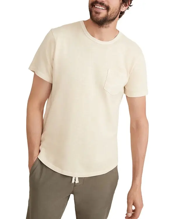 Marine Layer Vintage Heavy Slub Pocket Tee - Sand