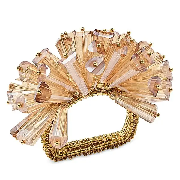 KIM SEYBERT Dazzle Napkin Ring - Champagne