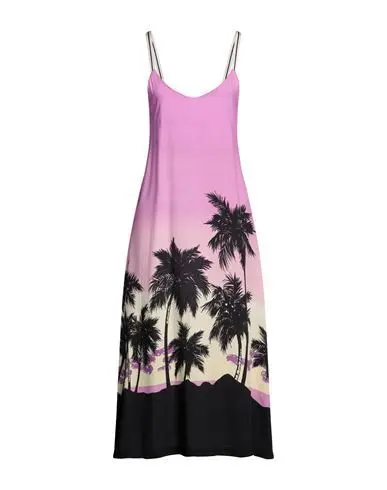 Palm Angels Midi Slip Dress - Pink