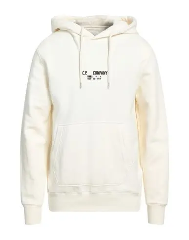 C.P. COMPANY Cotton Fleece Sweatshirt - White