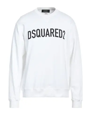 Dsquared2 Cotton Sweatshirt With Logo - White